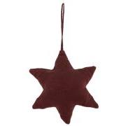 Stjerne velour støvet lilla